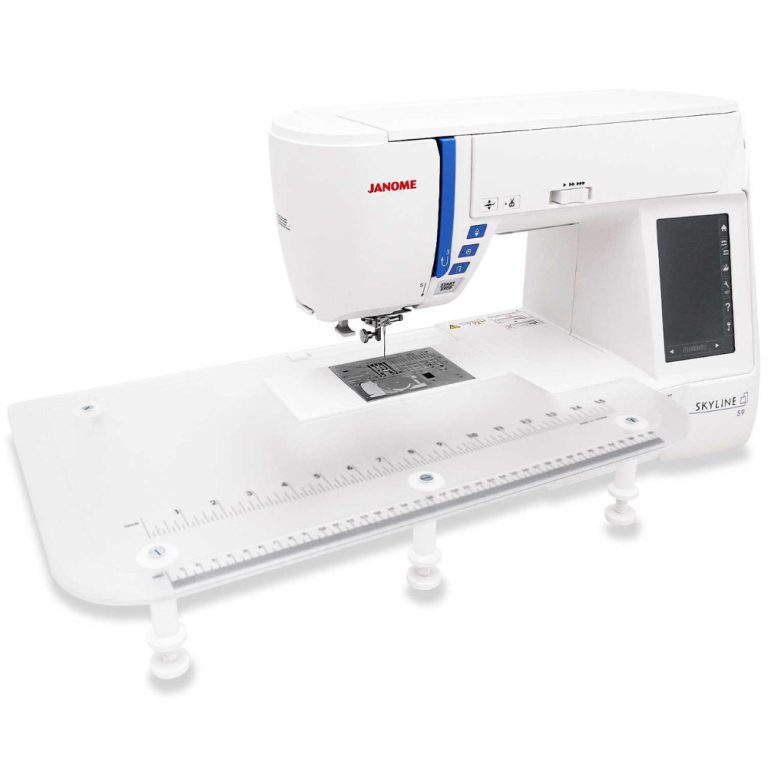 Janome Extra-Wide Extension Table for Skyline Models - Janome Sewing Centre